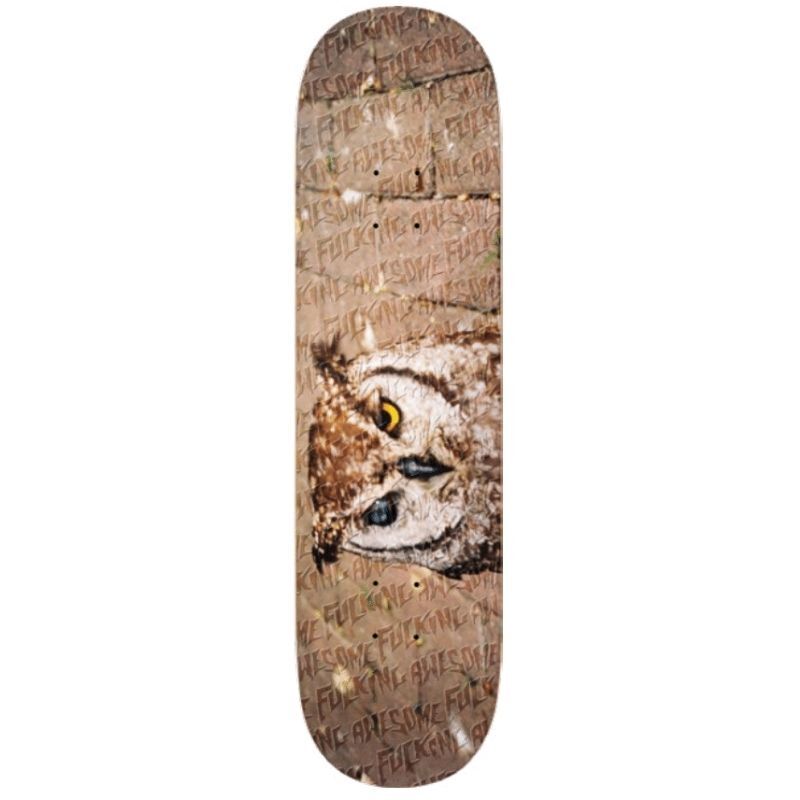 FA Owl Stamp Skateboard Deck 8.38" | Henrietta Skate
