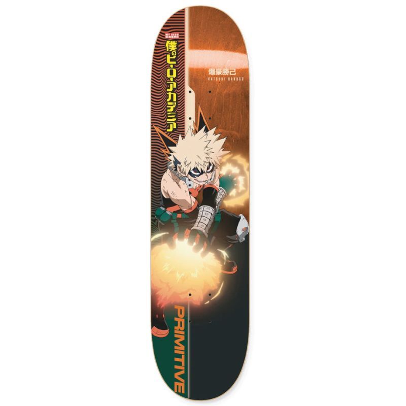 Primitive MHA Katsuki BKGO Deck 8.25" | Henrietta Skate