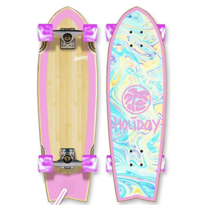 Holiday Cosmic Crush V2 Cruiser Pink 31" | Henrietta Skate