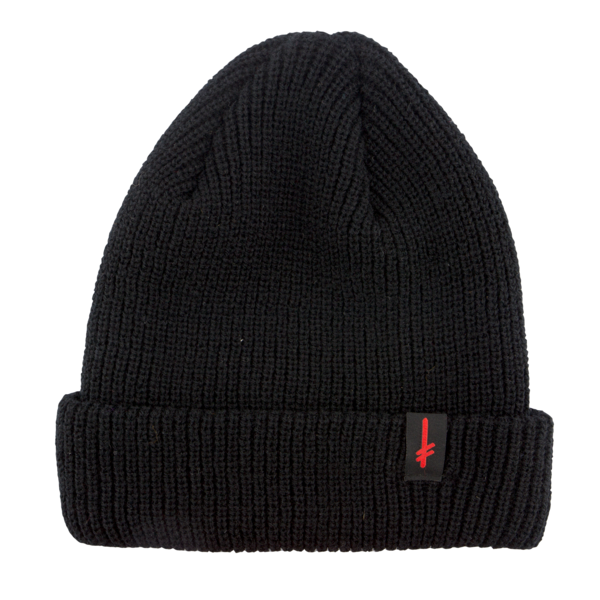 Deathwish Gang Logo Cuff Beanie Black