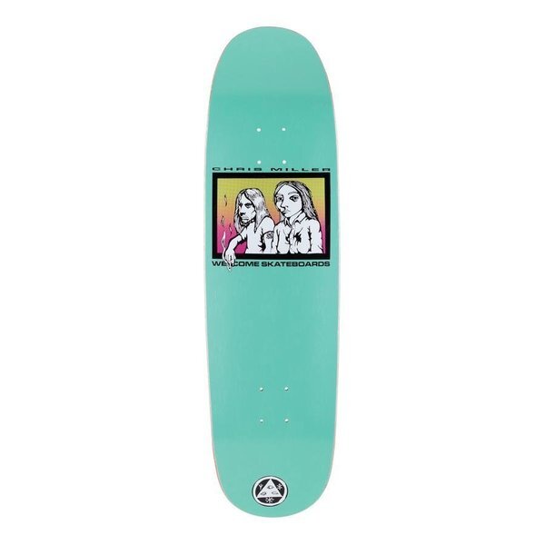 Welcome Skateboard Deck Chris Miller 8.75 | Henrietta Skate - Manly ...