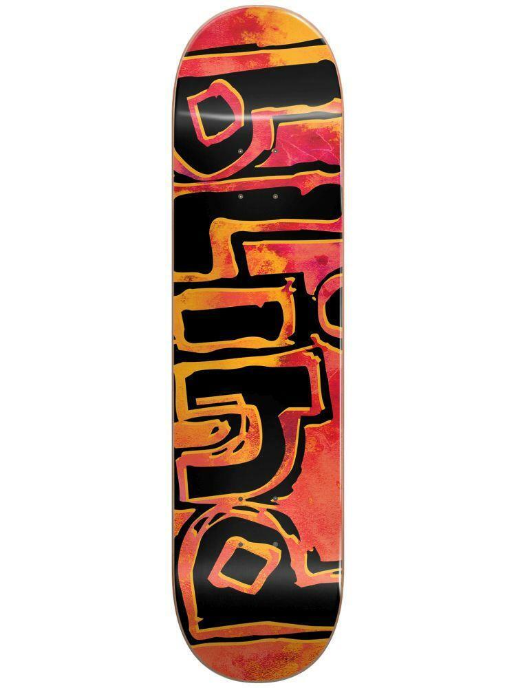 Blind Skateboard Deck OG Water Color Orange 7.5