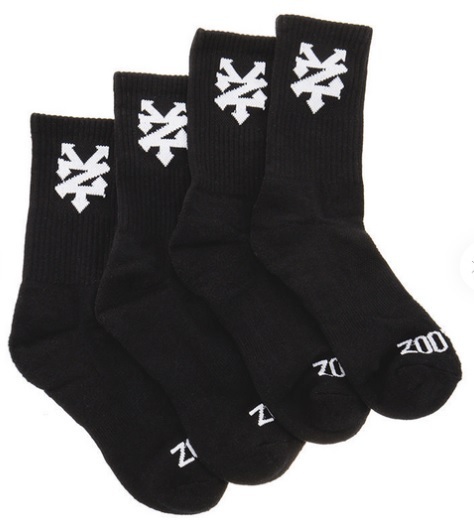 Zoo York Socks 4 Pairs | Henrietta Skate - Sydney