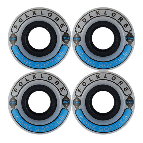 Folklore Core Softies Wheels 85a 53mm | Henrietta Skate